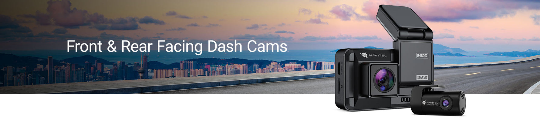 Front and Rear Facing Dash Cams – Navitel UK